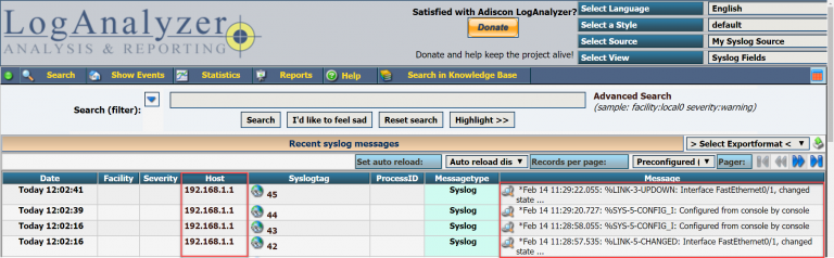 Cisco IOS Syslog Messages