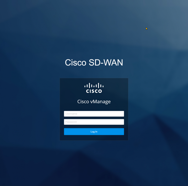 Cisco SD-WAN Controllers Installation