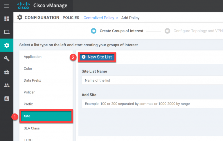 Cisco SD-WAN Hub and Spoke Topology