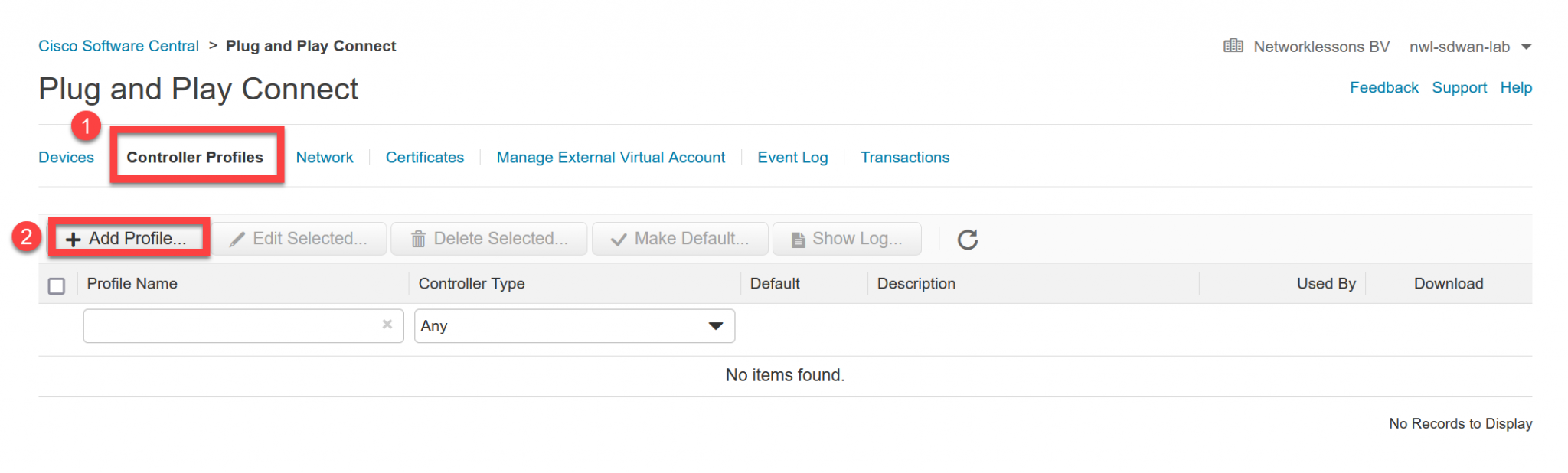 Cisco SD-WAN Plug and Play Connect Device Licenses
